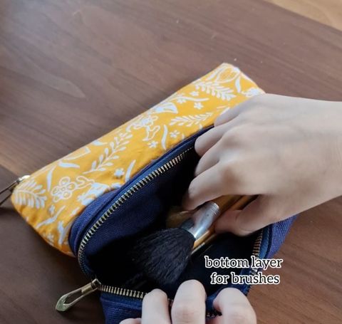 Batik Makeup Pouch – Enchanted Batik