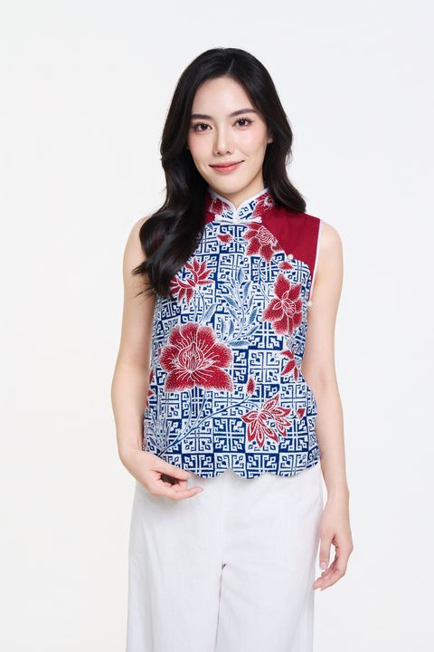 Iris Top – Enchanted Batik