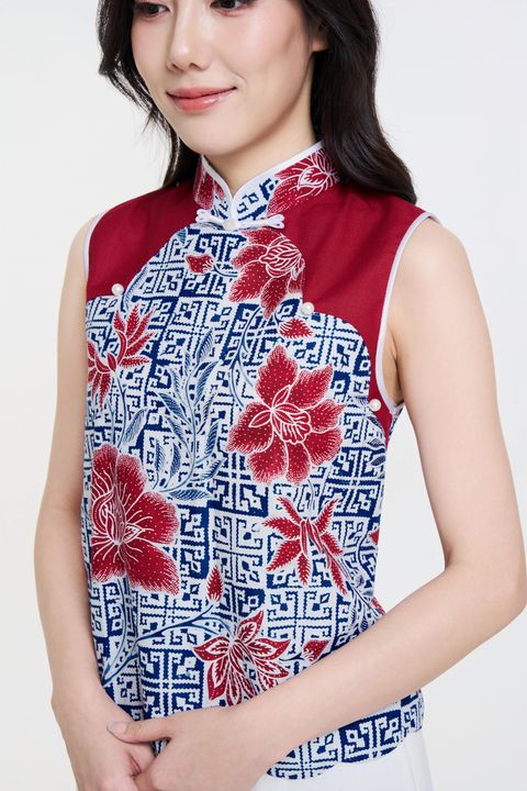 Iris Top – Enchanted Batik