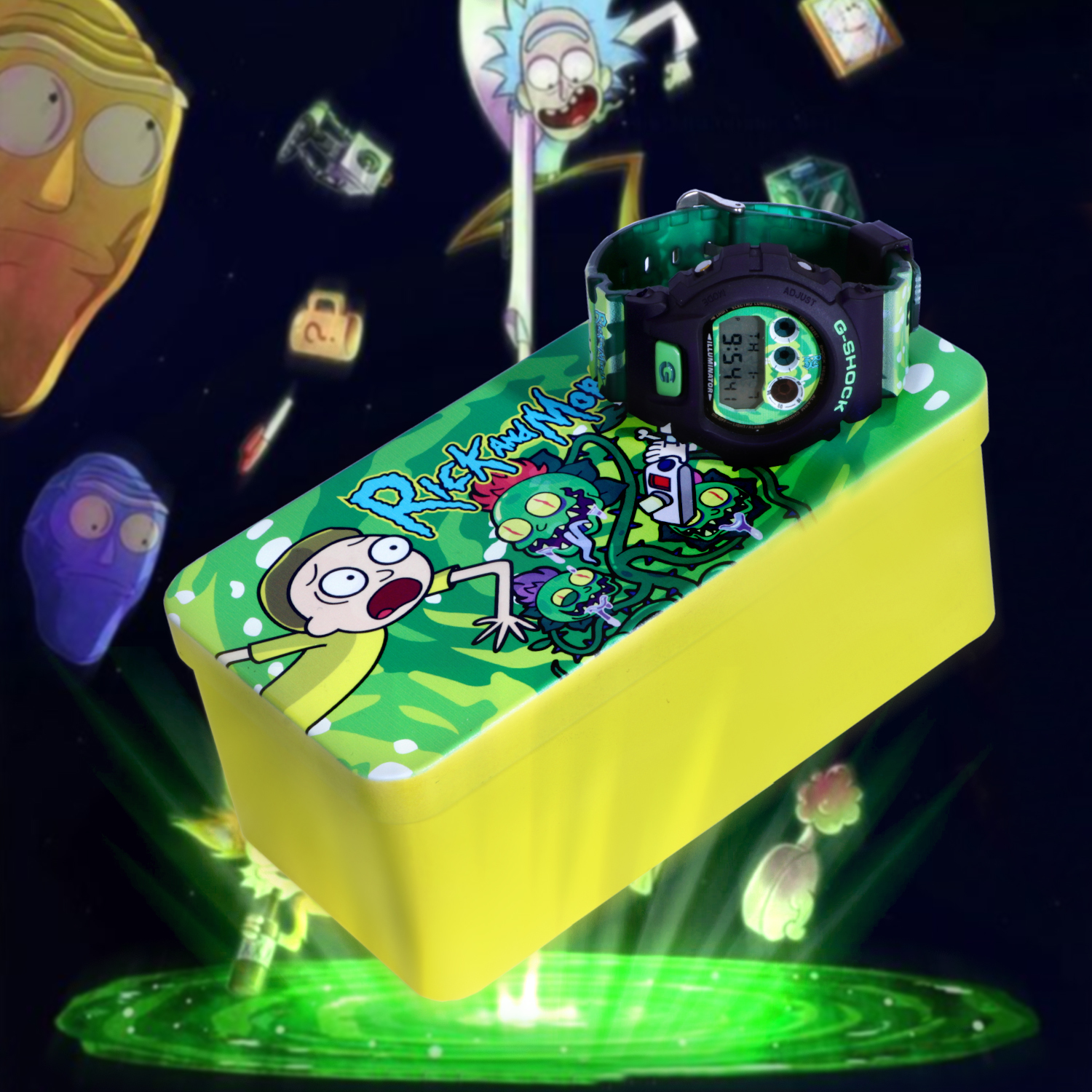 RICK AND MORTY Special Set Custom Design G-Shock Matte Watch – Custom ...