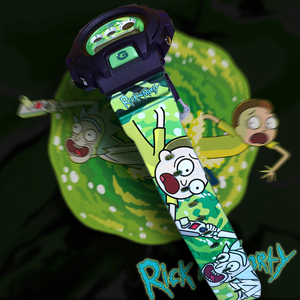 RICK AND MORTY Special Set Custom Design G-Shock Matte Watch – Custom ...