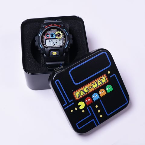 Pac Man G-Shock Custom on DW-6900 Watch – Custom Gorillas