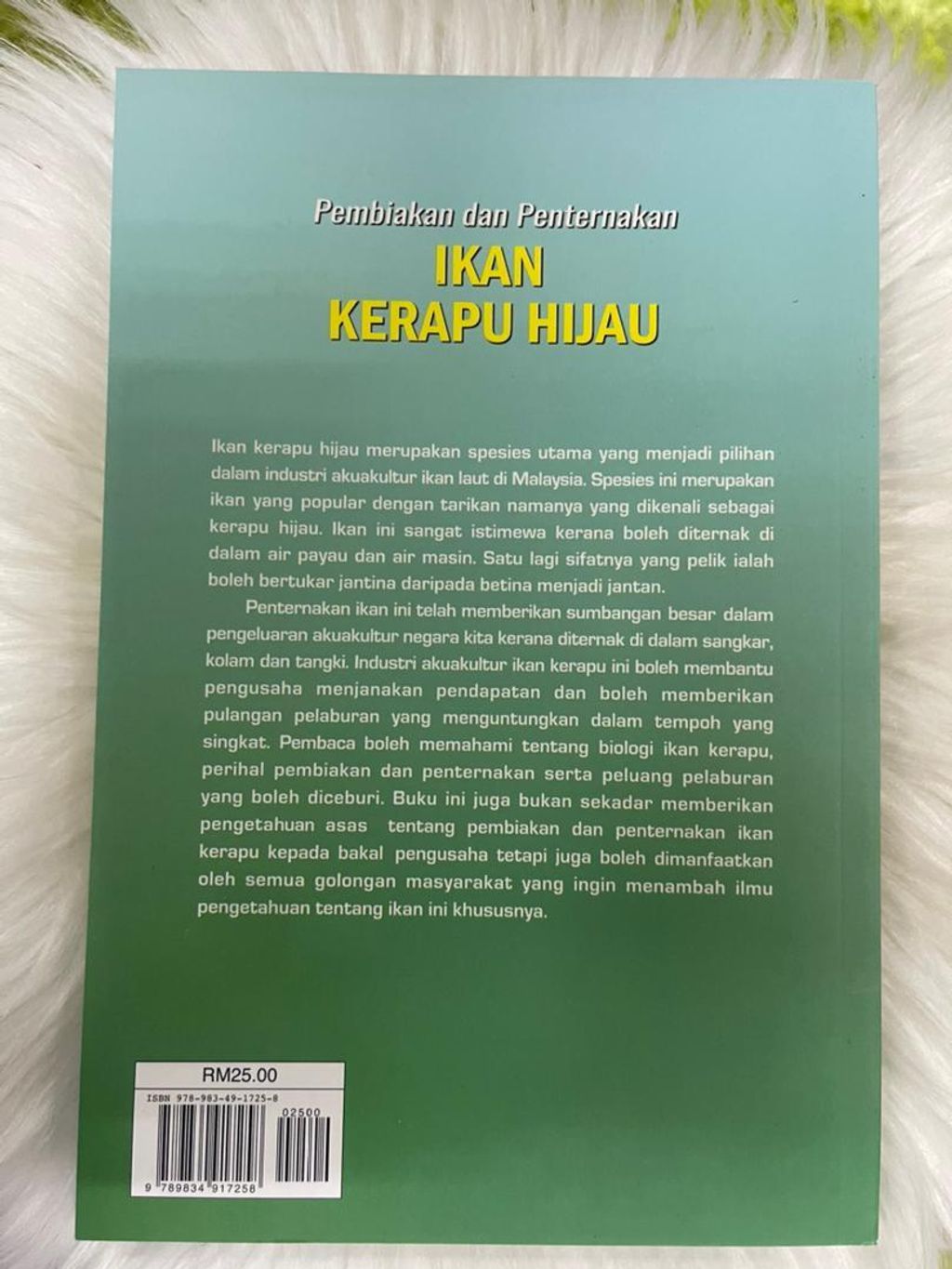 [DBP] Pembiakan dan Penternakan Ikan Kerapu Hijau oleh Nik Daud Nik Sin ...