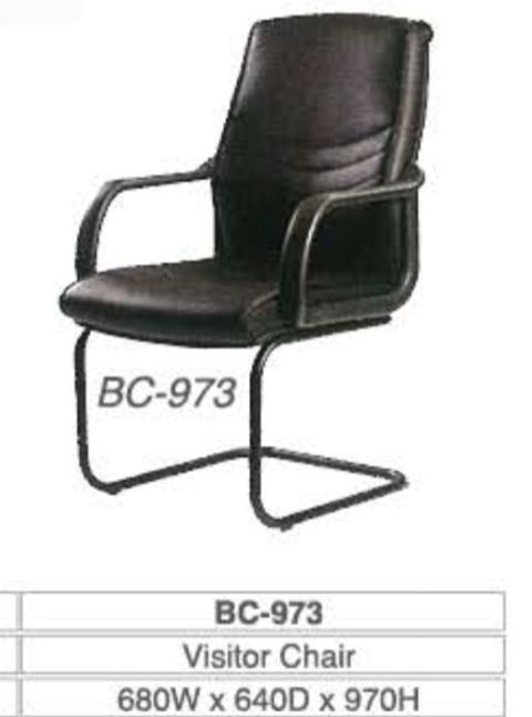 OKADA BC973 Leather VISITOR Office Chair / Kerusi Office / Executive ...