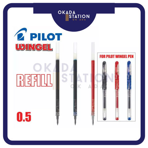 Pilot WinGel Pen (Refill) 0.5mm / Gel Pen refill / 0.5mm / Refillable ...