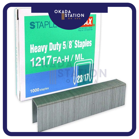 MAX STAPLES NO:1217 FAH / Bullet Stapler / Ubat Stapler / Heavy Duty ...