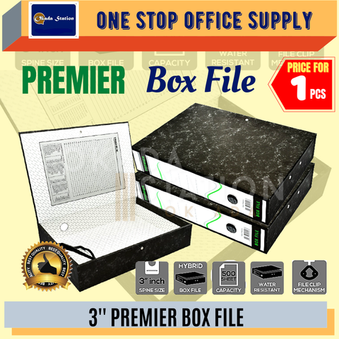 BOX FILE -75MM PREMIUM BRAND / ABBA BRAND / Fail A4 / Bekas Kertas ...