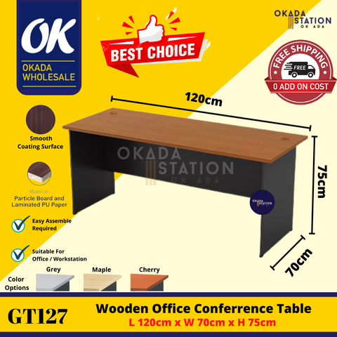 OKADA GT127 Office Table / Meja Belajar / Study Table Desk / Meja Study ...
