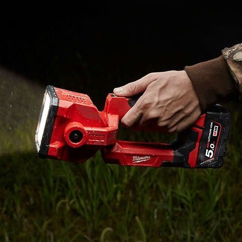 Milwaukee M18 Led Search light 1250 Lumen / M18 SLED / Milwaukee Torch ...