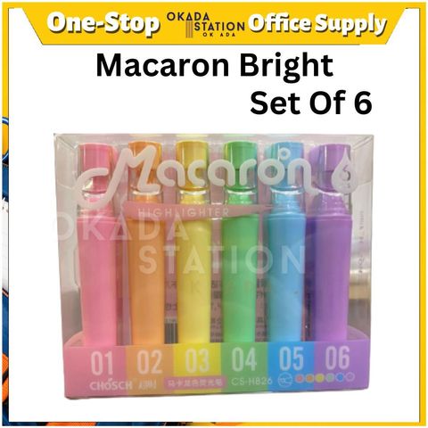 OKADA Glitter Highlighter Pen / Pen Penanda / Textliner / Cute ...