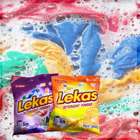 Lekas Sabun serbuk 500g (3 packet) Detergent Powder Sabun lantai baju ...