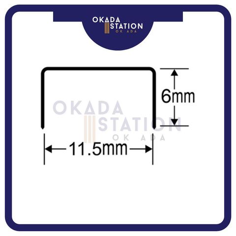 MAX STAPLES NO-11-1M / Bullet Stapler / Ubat Stapler / no.11-1m / Dawai ...