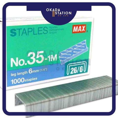 MAX STAPLES NO.35-1M - / Bullet Stapler / Ubat Stapler / Dawai Kokot ...