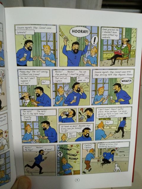 Genuine The Adventures of Tintin Box Set 8 Books Hard Cover – LITTLE ...