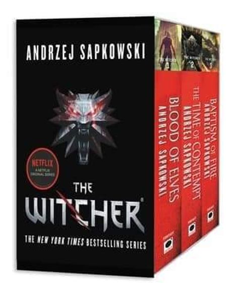 UK NETFLIX ORIGINAL SERIES THE WITCHER BOX SET 3 BOOKS – LITTLE BOOK LOUNGE