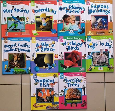 UK World Book Learning Ladders 3 Hardcover 10 Books – LITTLE BOOK LOUNGE