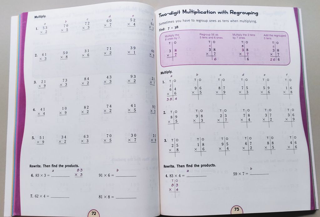 Harcourt Math Skills Grade 1 to 6, 6 Books With Answers Key – LITTLE BOOK LOUNGE