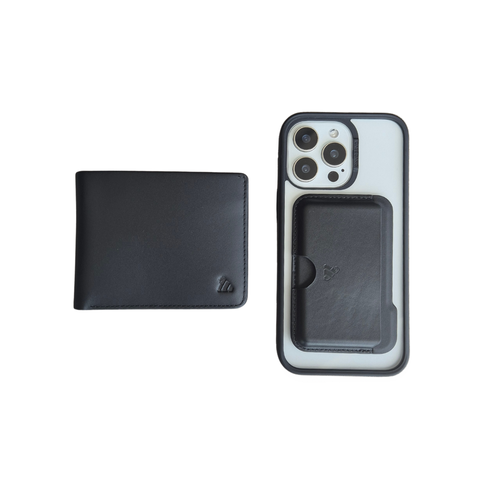Stack MagSafe Wallet All Black – MXD Supply Co.