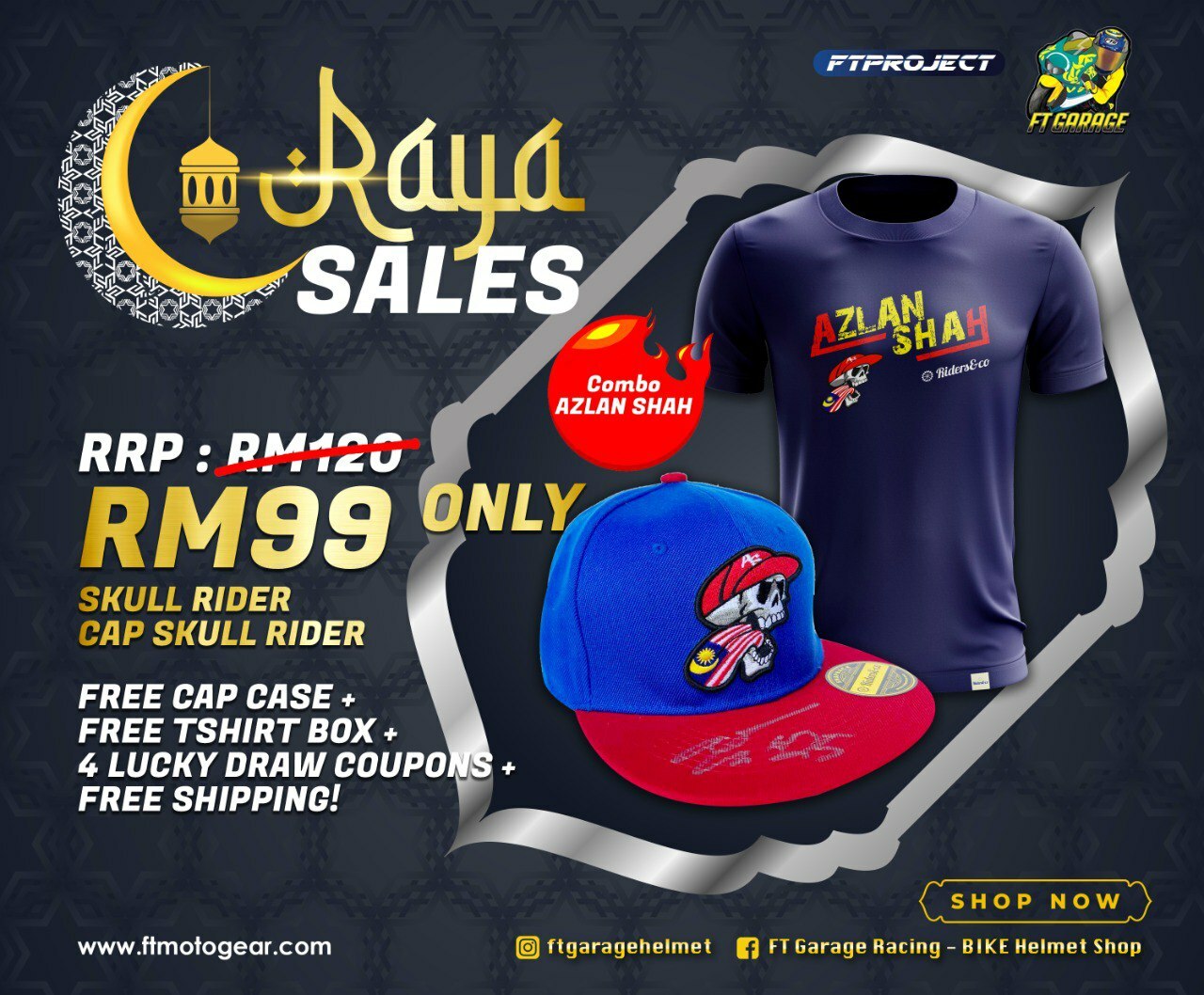 FT GARAGE - YOUR NUMBER 1 HELMET STORE