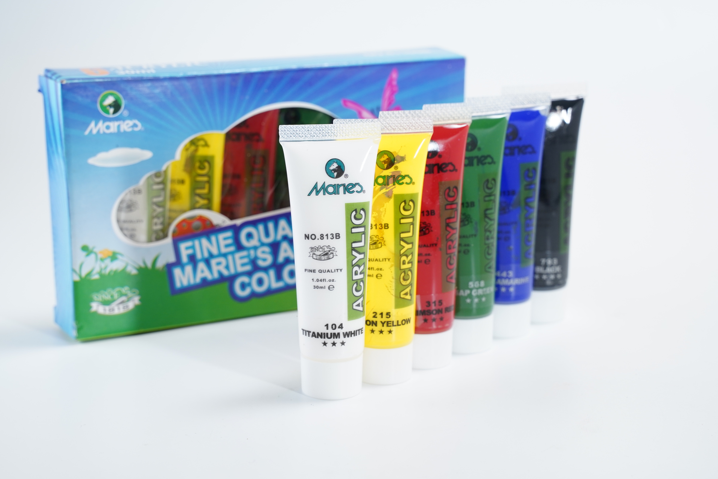Marie's Acrylic Color Set 81306B – SAG Superior Art & Graphic Supplies ...