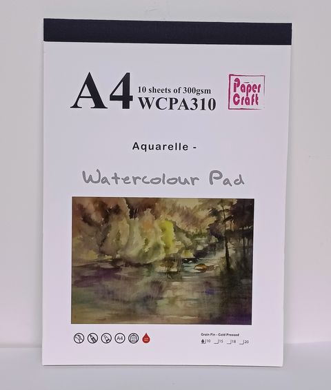 PAPERCRAFT AQUARELLE WATER COLOUR PAD – SAG Superior Art & Graphic ...