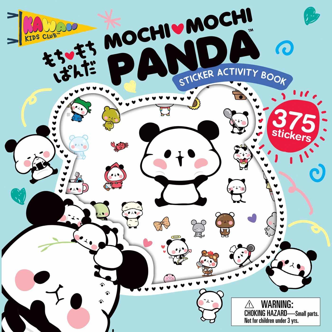 Mochi Mochi Panda Sticker Activity Book MPH DISTRIBUTORS mochi-mochi-panda-sticker-activity-book-mph-distributors