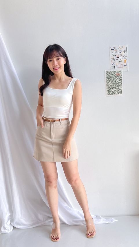 Xuco Bra Top (White) – closetmino