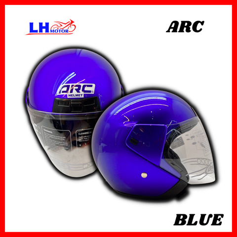 100% ORIGINAL ARC Astro Helmet TOP KELEDAR SIRIM CERTIFIED GREY KELABU ...