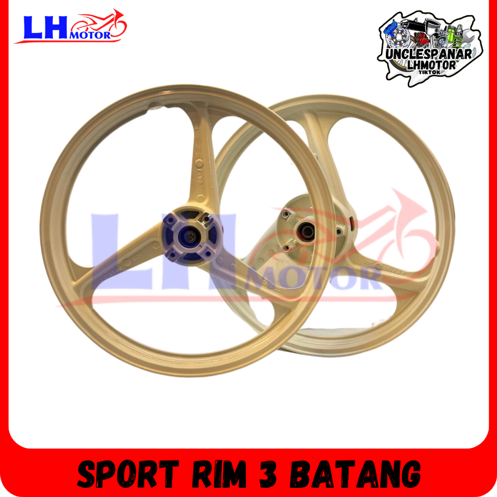 Y15ZR SPORT RIM 3 BATANG ENKEI 160/160/17 COMBO SET Y15 Y16 – LHMotor