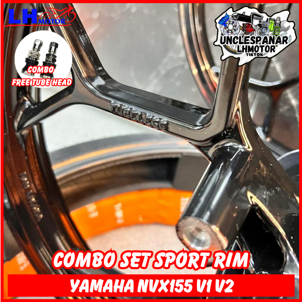 AEROX THAI Sport Rim 17inchi Yamaha NVX V1 V2 NVX155 160/160/17 ...