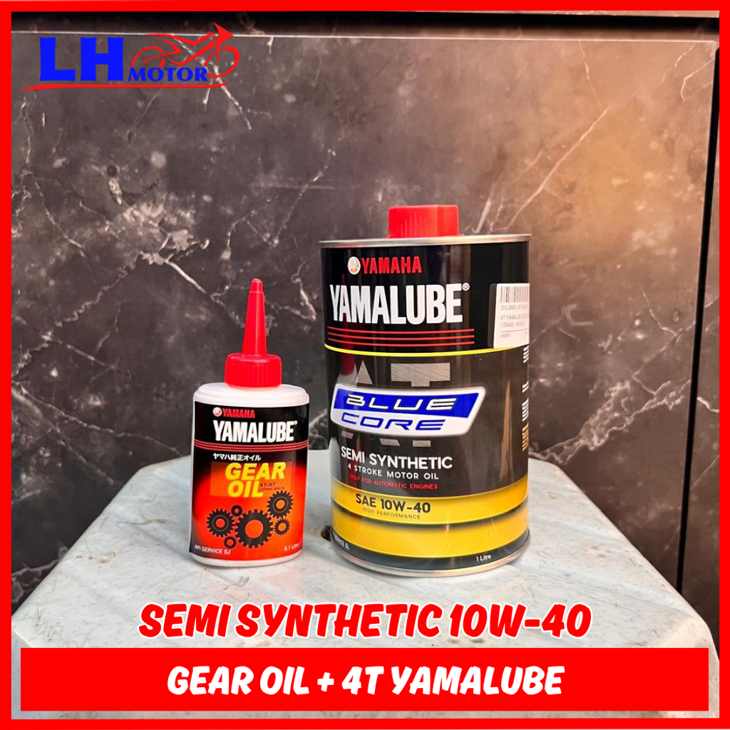 4T YAMALUBE YAMAHA 100% SYNTHETIC 10W40 GEAR OIL NVX NAMX XMAX EGO EGO ...
