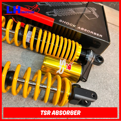 ABSORBER TSR YELLOW HONDA ADV160 ADV150 395MM UNCLE SPANAR LHMOTOR ...