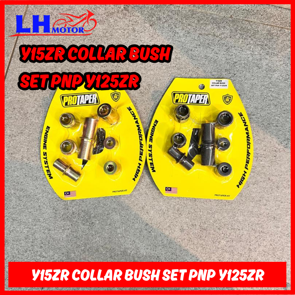 SPORT RIM PROTAPER GOLD BLACK Y15ZR COLLAR BUSH SET PNP Y125ZR LHMOTOR ...