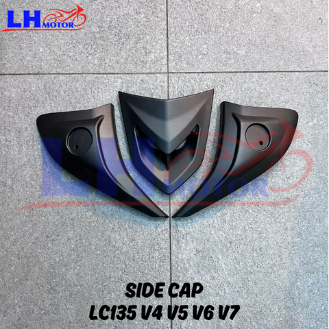 CARBON HORN FRONT COVER CAP / LEG SHIELD LEGSHIELD SIDE COVER CAP ...