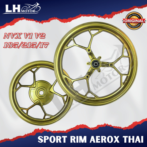 NVX AEROX THAI SPORT RIM 14INCH 185/215/14 YAMAHA NVX V1 V2 – LHMotor