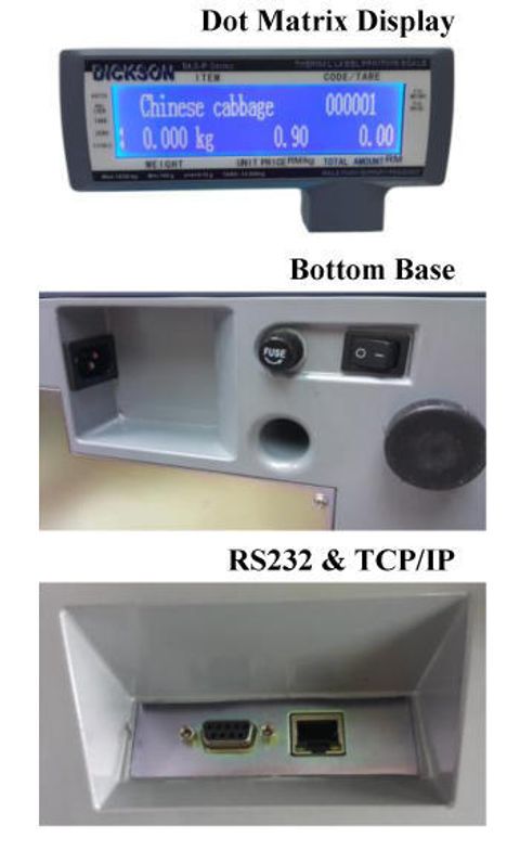 DICKSON DLS-P 15kg/30kg series thermal label pricing scale – SIN HUAT ...