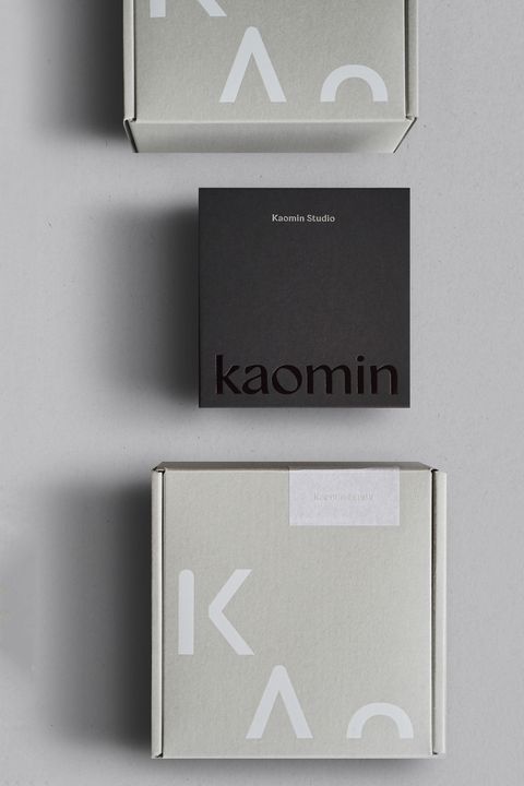 Oval ring black – Kaomin Studio