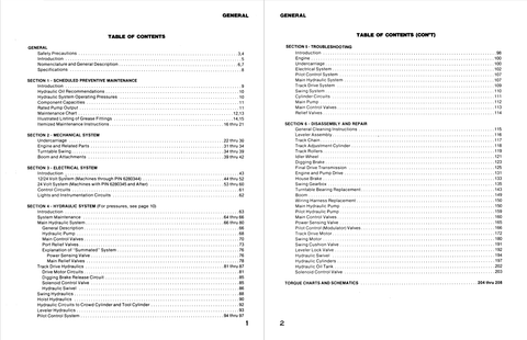 Drott 50, 50D, D Series Crawler Excavator Service Manual S406236M2 ...