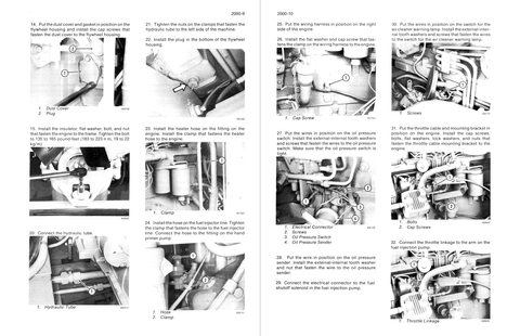 CASE Construction W14B Wheel Loader Service Manual 8-42830 English ...