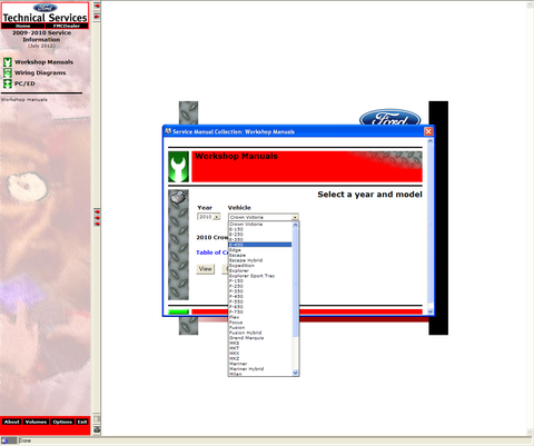 Ford Motor USA Technical Publications Service Information System (Ford ...
