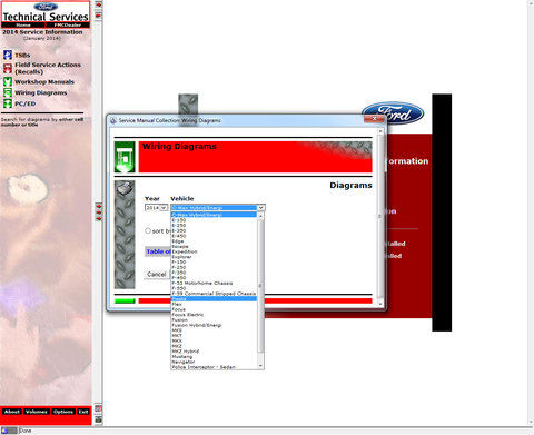 Ford Motor USA Technical Publications Service Information System (Ford ...