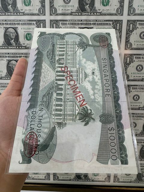 稀少 Singapore 10000 dollar 1st specimen – SupremeBanknote