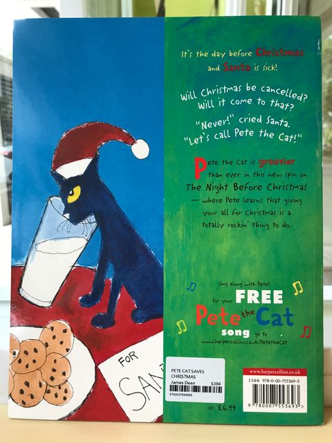 PETE THE CAT SAVES CHRISTMAS – 仙子粉兒童繪本屋 Pixie Dust Children's Bookshop