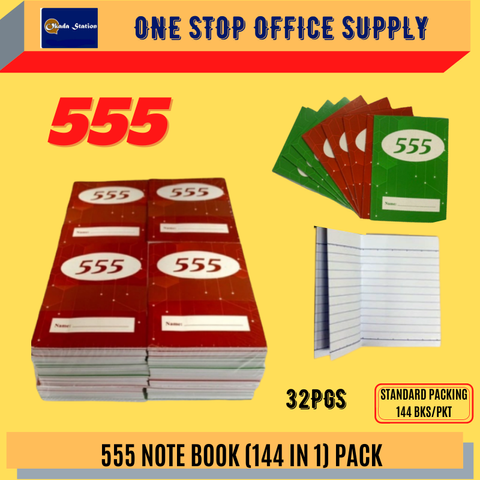 555 NOTE BOOK (144 IN 1) – Wawasan Pintas Sdn Bhd