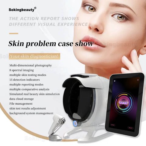 ( PRE ORDER ) Skin Scanner Machine Full Face Scanner Quick Testing ...