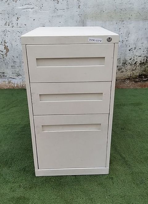 Y23A Laci Mobil Besi 2 Drawers 1 Filing Metal Mobile Pedestal Iron Grey ...