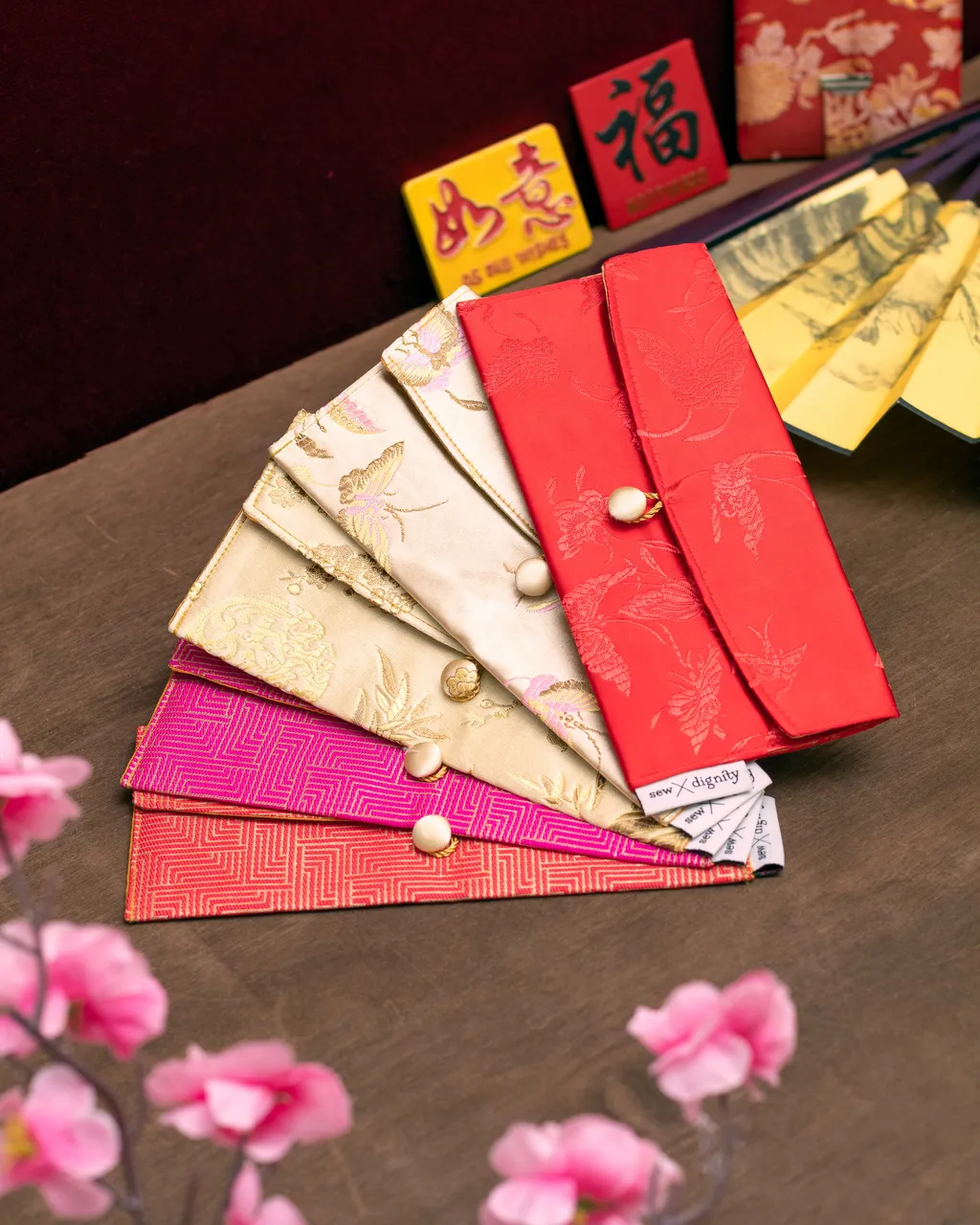 These Reusable Ang Pows Look Like Cute Clutch Bags