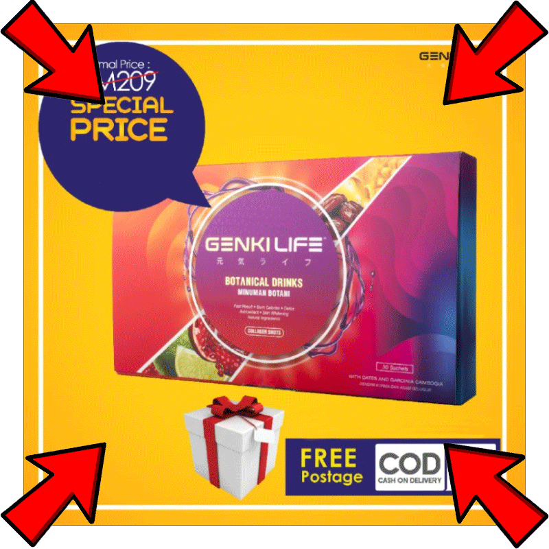 GENKI LIFE COLLAGEN by Zizan Razak (Launching Promo + FREEGIFT) – Genki Life Official