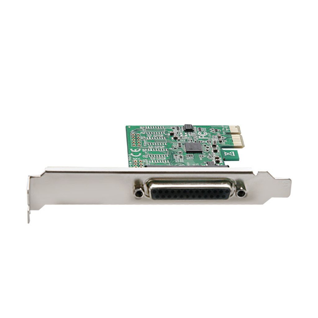 Diewu PCIe1X parallel Card / DP25 Female PCIe parallel card with ...