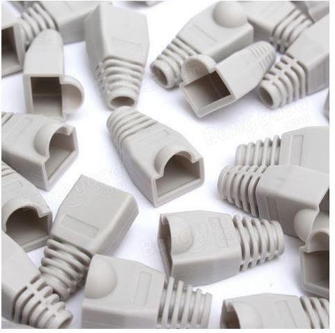 50PCS RJ45 Network Cable Lead Connector Cover Cap Boot – Supreme ...